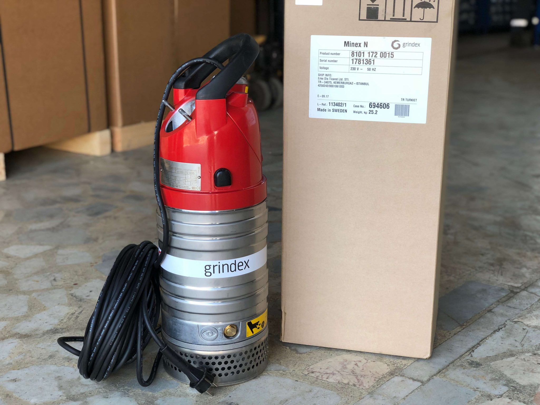 Grindex Minex Drenaj Pompası - Erke Group